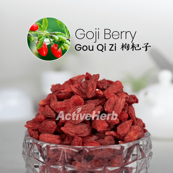 Gou Qi Zi (Goji Berry, Fructus Lycii, 枸杞子) bulk Chinese herb - ActiveHerb