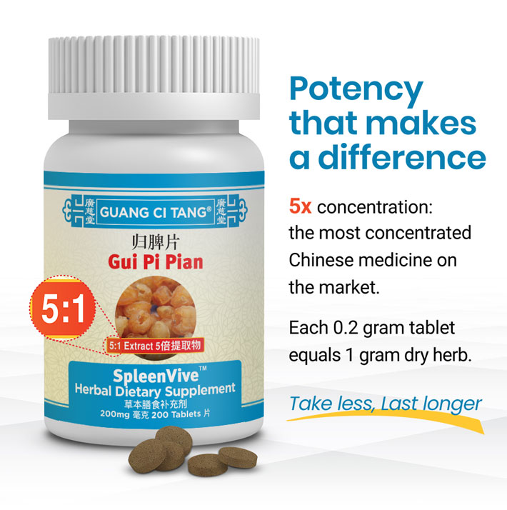 Gui Pi Pian (Gui Pi Wan, SpleenVive™) | ActiveHerb