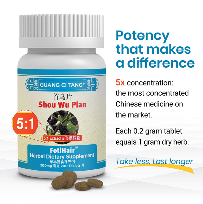 Shou Wu Pian (FotiHair™) | Hair Growth | ActiveHerb