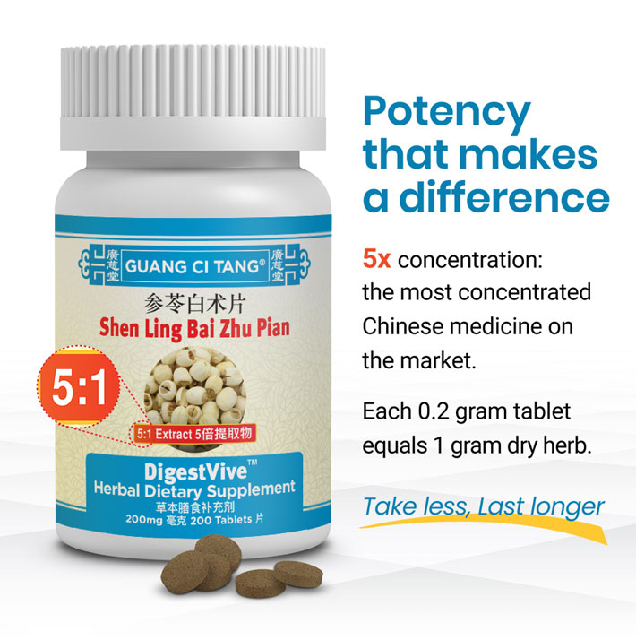 Shen Ling Bai Zhu Pian (Wan) (DigestVive™) | ActiveHerb