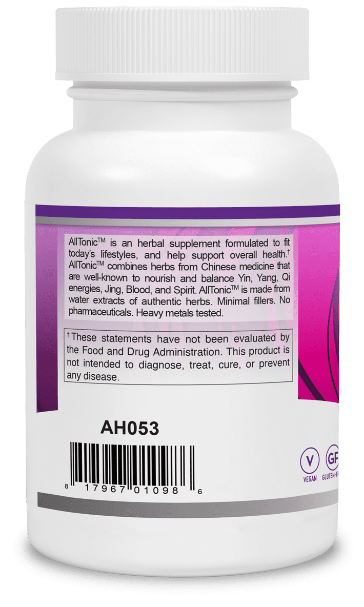 AllTonic by ActiveHerb: nourish Qi, Yin, Yang, and Blood and promote ...