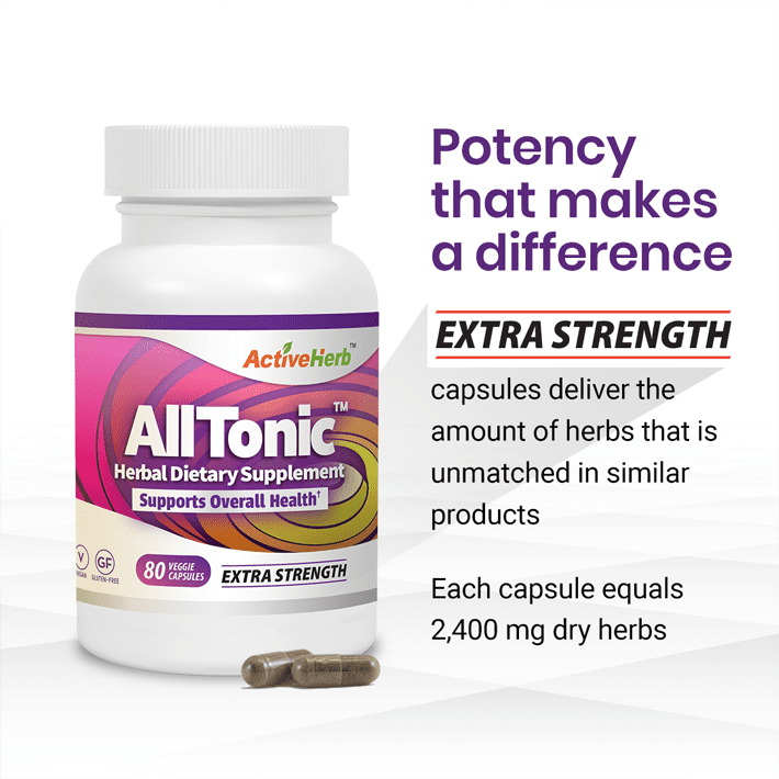 AllTonic by ActiveHerb: nourish Qi, Yin, Yang, and Blood and promote ...