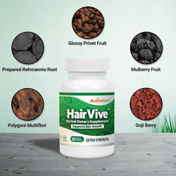 HairVive by ActiveHerb: promote hair growth and support healthy aging ...