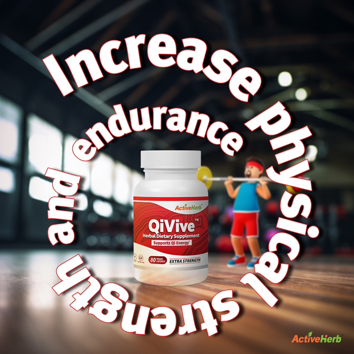 QiVive by ActiveHerb: nourish Qi energy and promote physical strength ...
