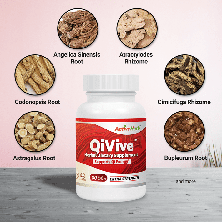 QiVive by ActiveHerb: nourish Qi energy and promote physical strength ...